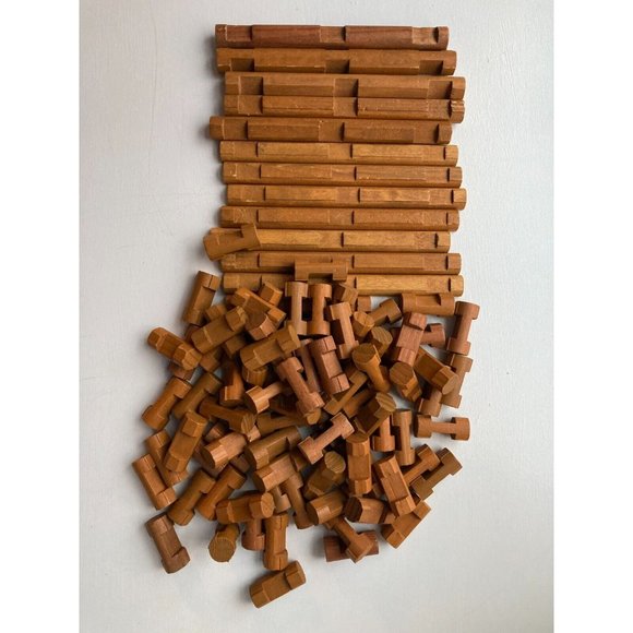 Lincoln Logs | Toys | Vintage Lincoln Logs Building Set 8 Piece Lot ...